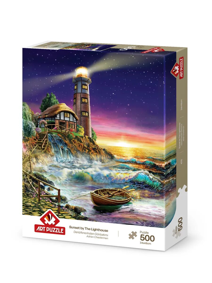 ART PUZZLE Закат на маяке 500 дет.