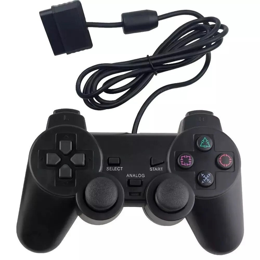Джойстик проводной Wired Controller геймпад для PS2 / PS1