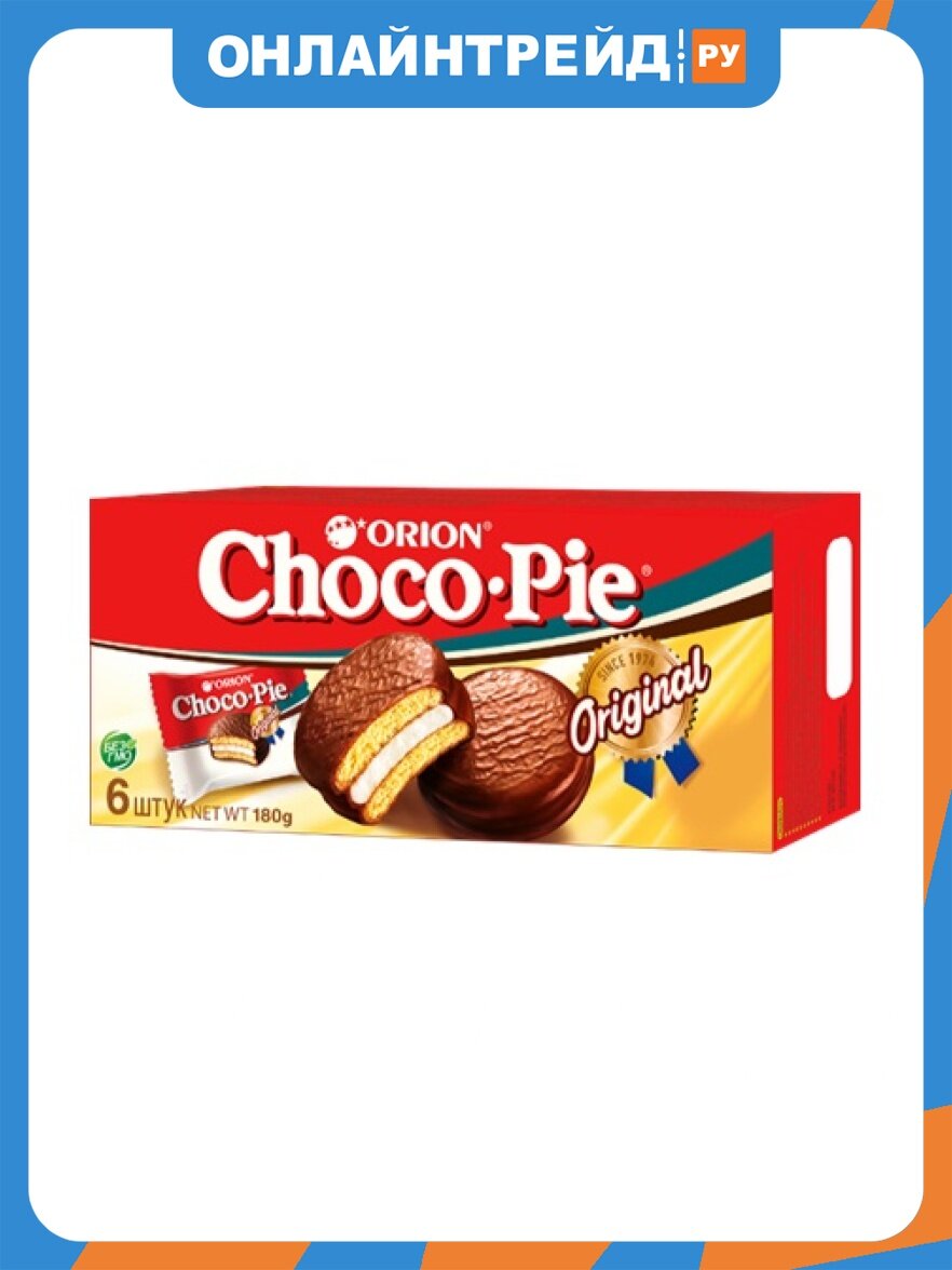 Пирожное Orion Choco Pie ORION "Choco Pie" 180 г