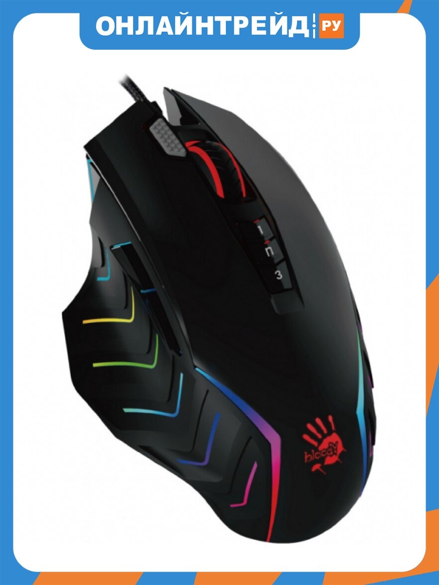 Мышь A4TECH Bloody J95s оптическая, USB (черный)