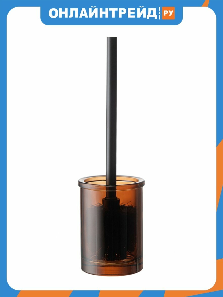 Ершик для унитаза Bergenson Bjorn Bath Amber, темно-янтарный (BB0001039)