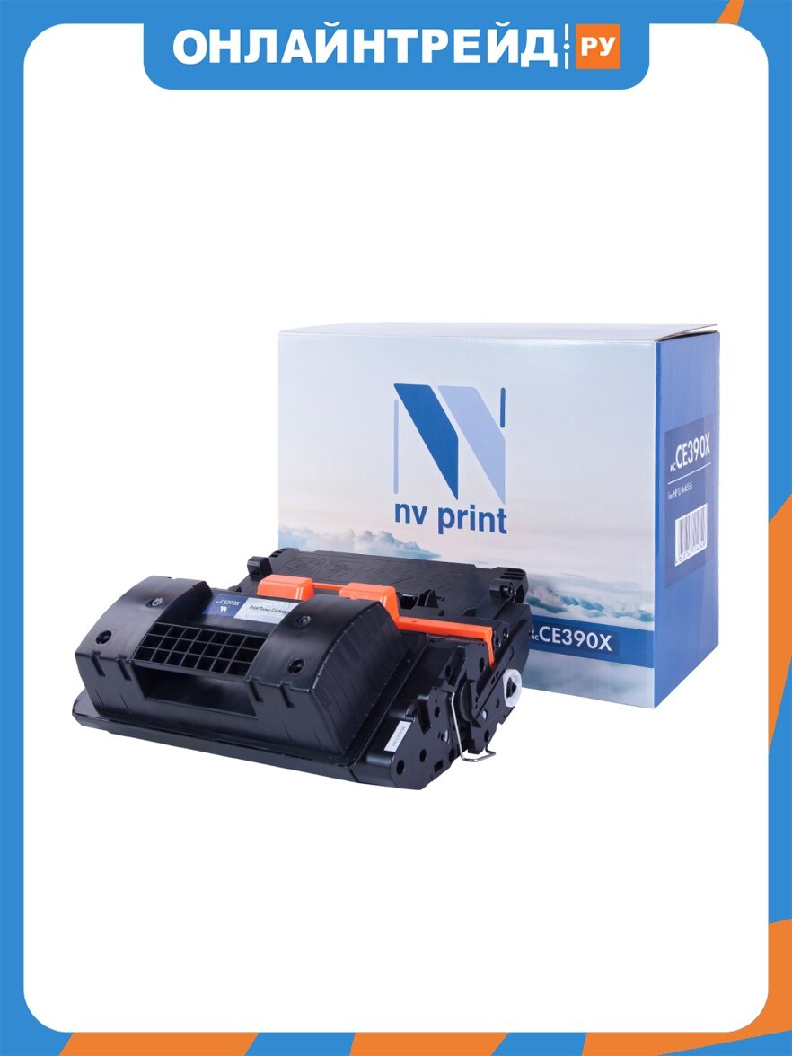 Тонер-картридж NV Print CE390X для Нewlett-Packard LJ M4555 (24000k)
