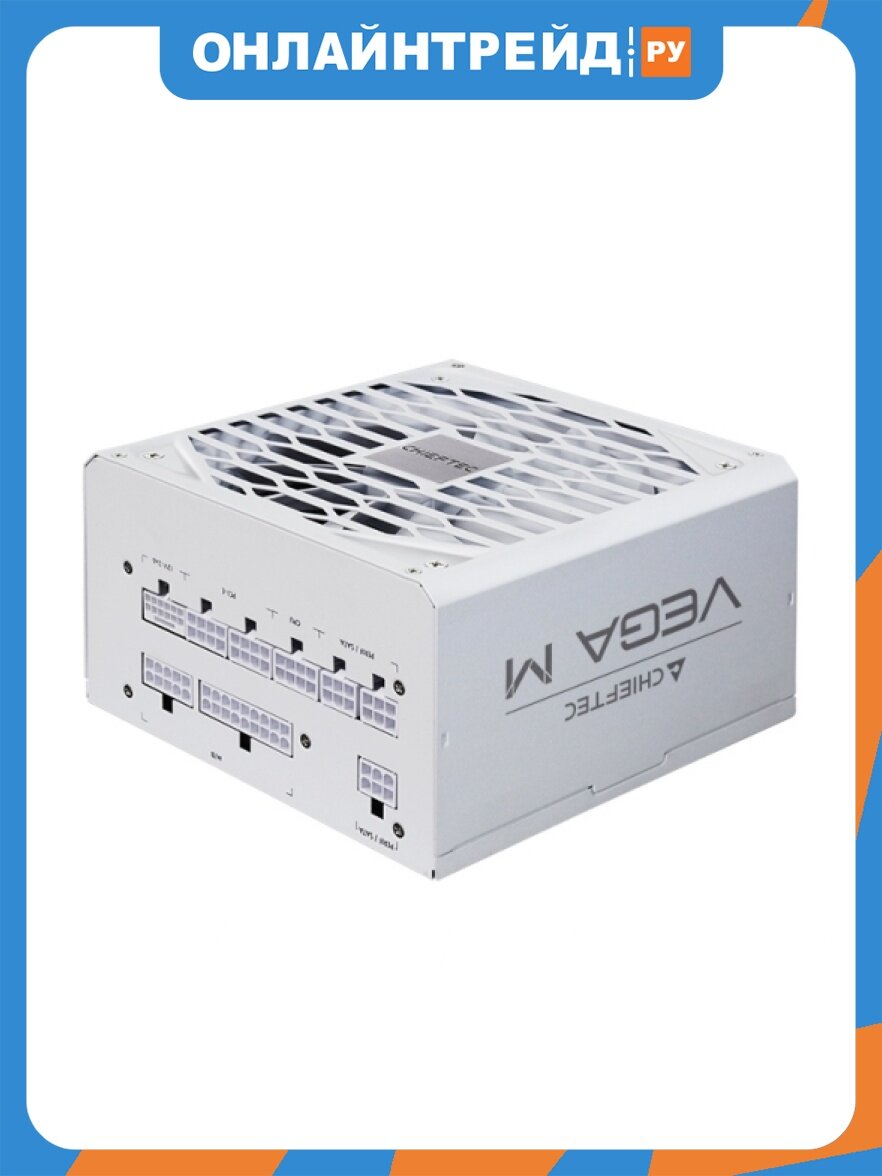 Блок питания Chieftec Vega M, 850W, 80+ Gold, ATX3.1, белый