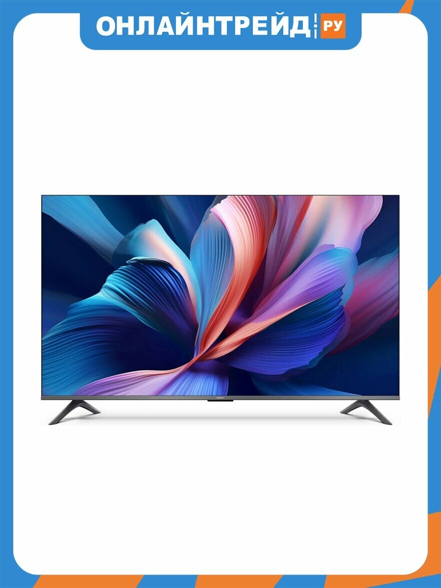 Телевизор Xiaomi Mi TV A Pro 43 2026, QLED, 4K Ultra HD, черный