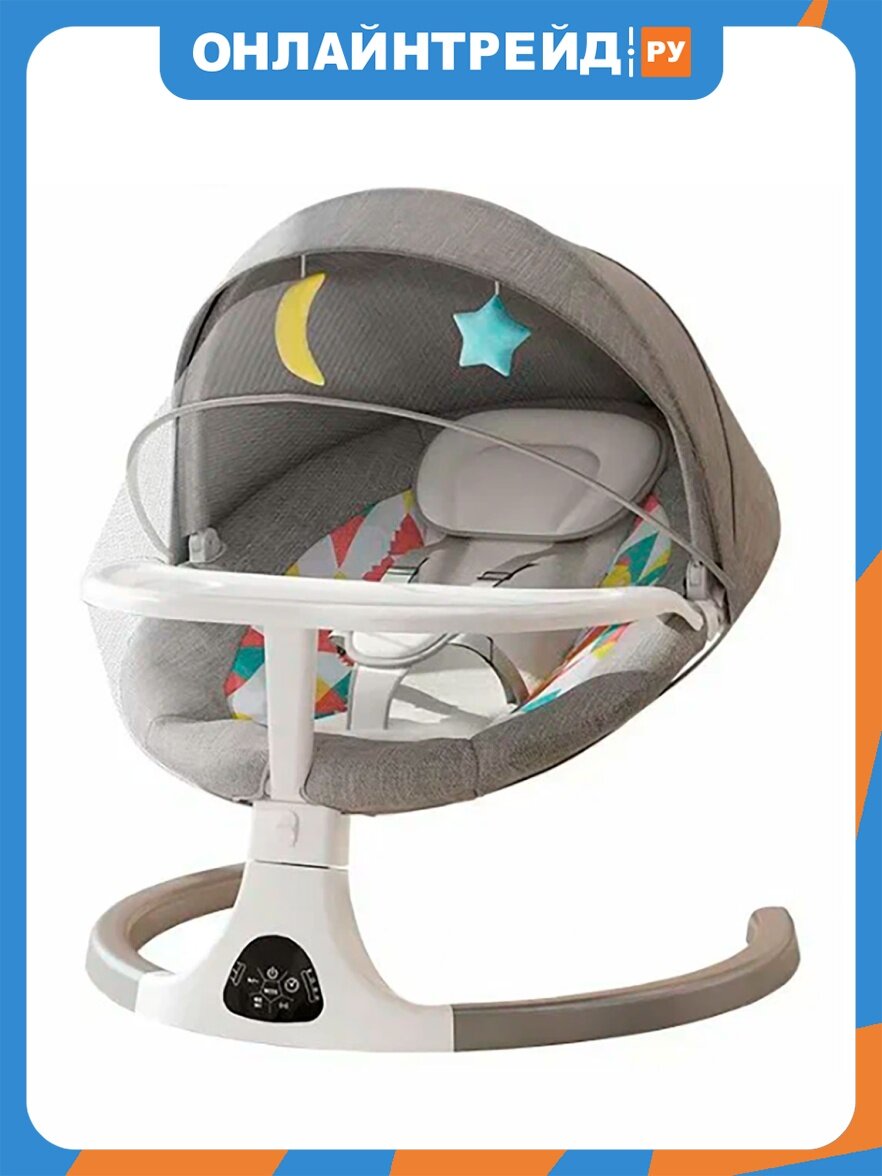 Электрокачели Ining Baby D006 grey