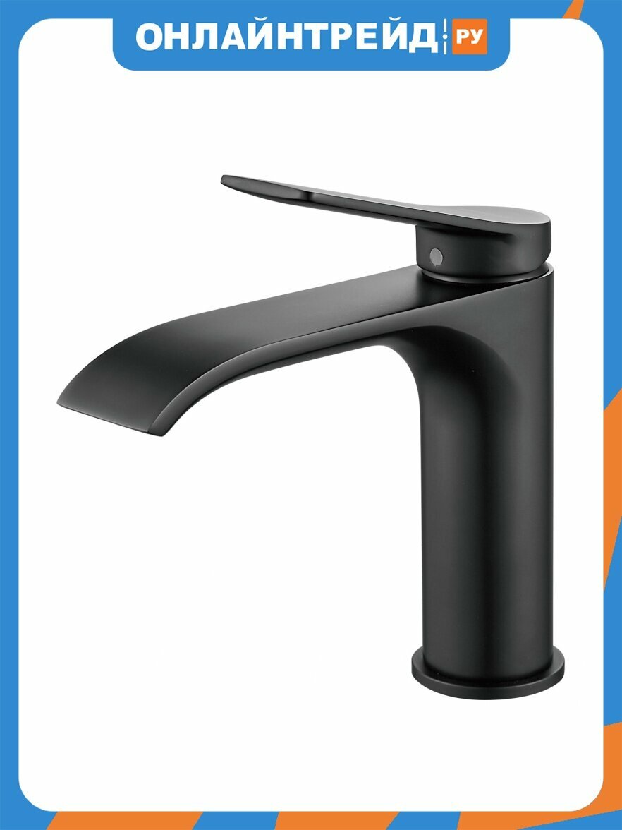 Смеситель для раковины Shevanik S4101H, черный