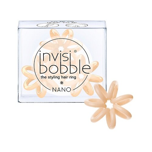 INVISIBOBBLE Резинка для волос NANO To Be or Nude to Be, 3 шт.