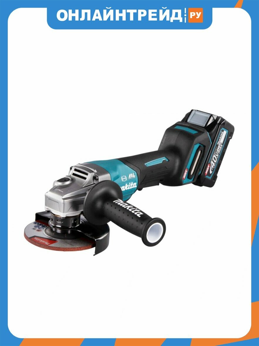 Машина шлифовальная угловая аккумуляторная Makita GA013GU101 XGT