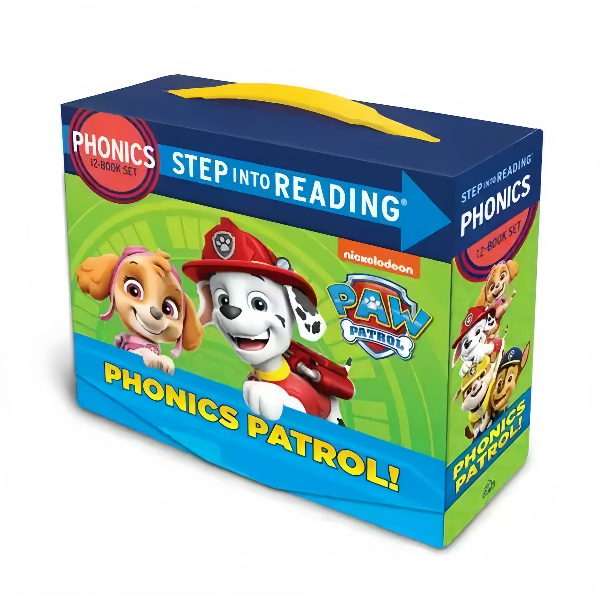 Щенячий патруль Paw Patrol Phonics Box Set ступень 2 для обучения чтению на английском для детей