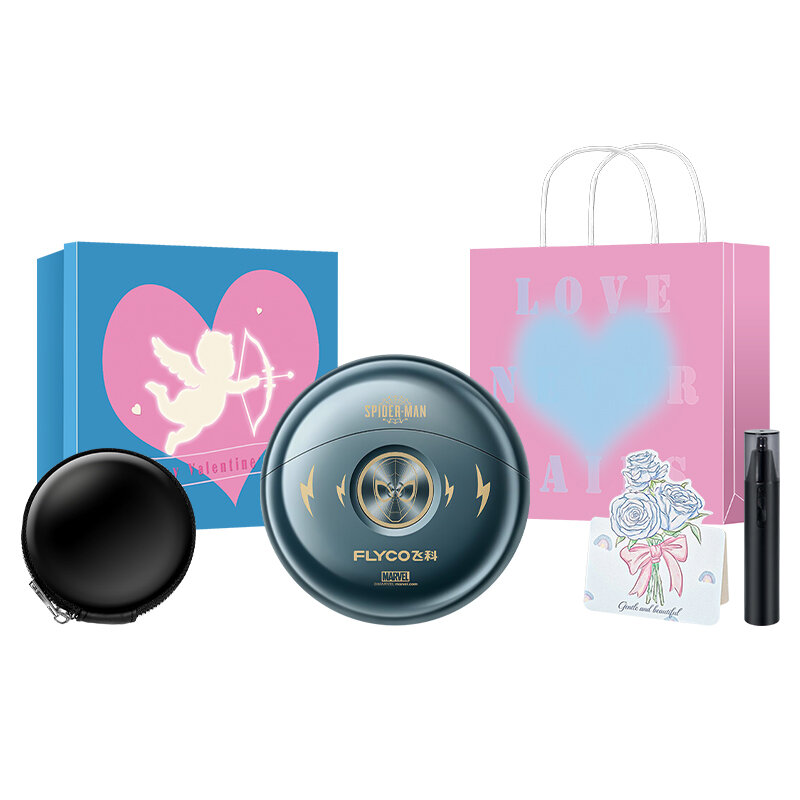 Электробритва мужская FLYCO FS893 Silver Valentine's Day Beloved Box