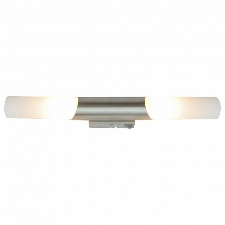 Настенный светильник Arte Lamp Aqua-Bastone A2470AP-2SS цвет плафона подвески Белый, цвет арматуры Серебро