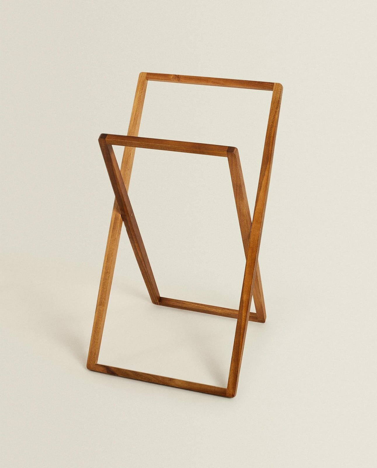 Вешалка для полотенец ZARA HOME из акации, на дверь, коричневый, 80 x 45 x 44 см 1564/077/700-99