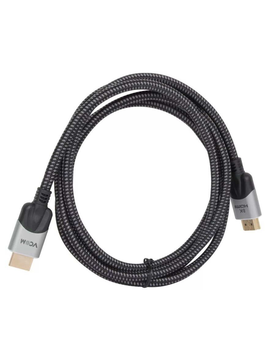 Кабель HDMI Vcom 19M/M, ver. 2.1, 8K@60 Hz 2m