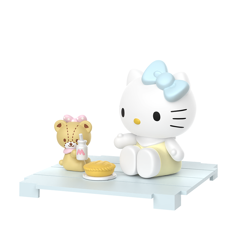Фигурка-сюрприз TOP TOY Hello Kitty Sweetheart Playmate Collection, Confirmed-Different-Colored Hidden Style-Easter Egg Surprise