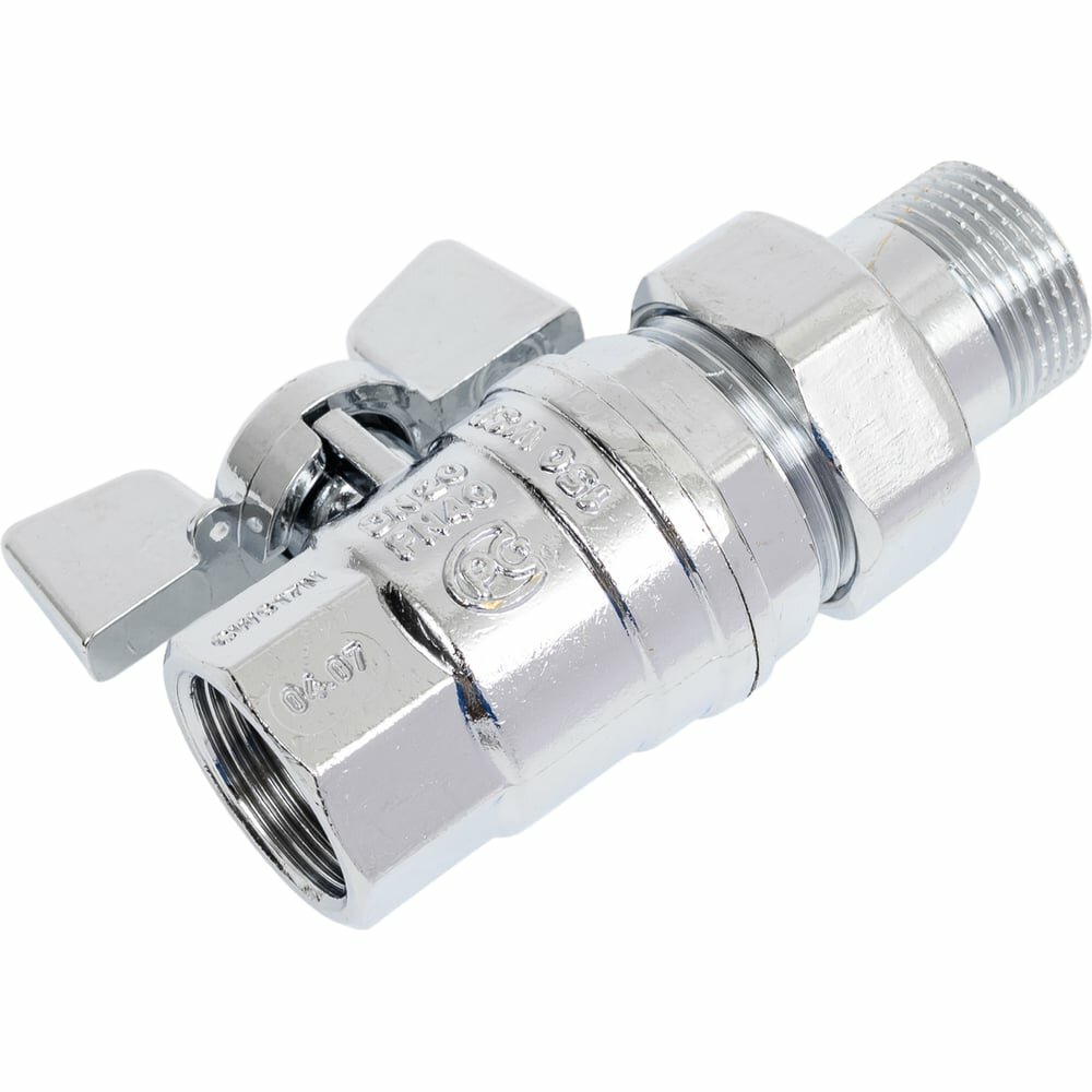 Шаровой кран Bugatti арт.322C G3/4" DN20 PN40 хром. 032206C
