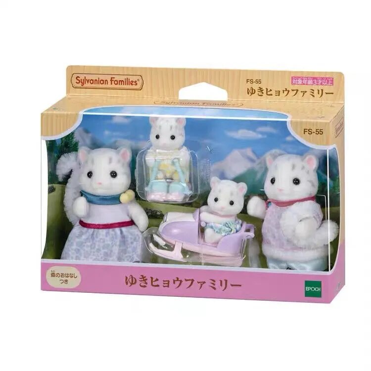 Sylvanian Families Набор Семья Белых медведей FS-55