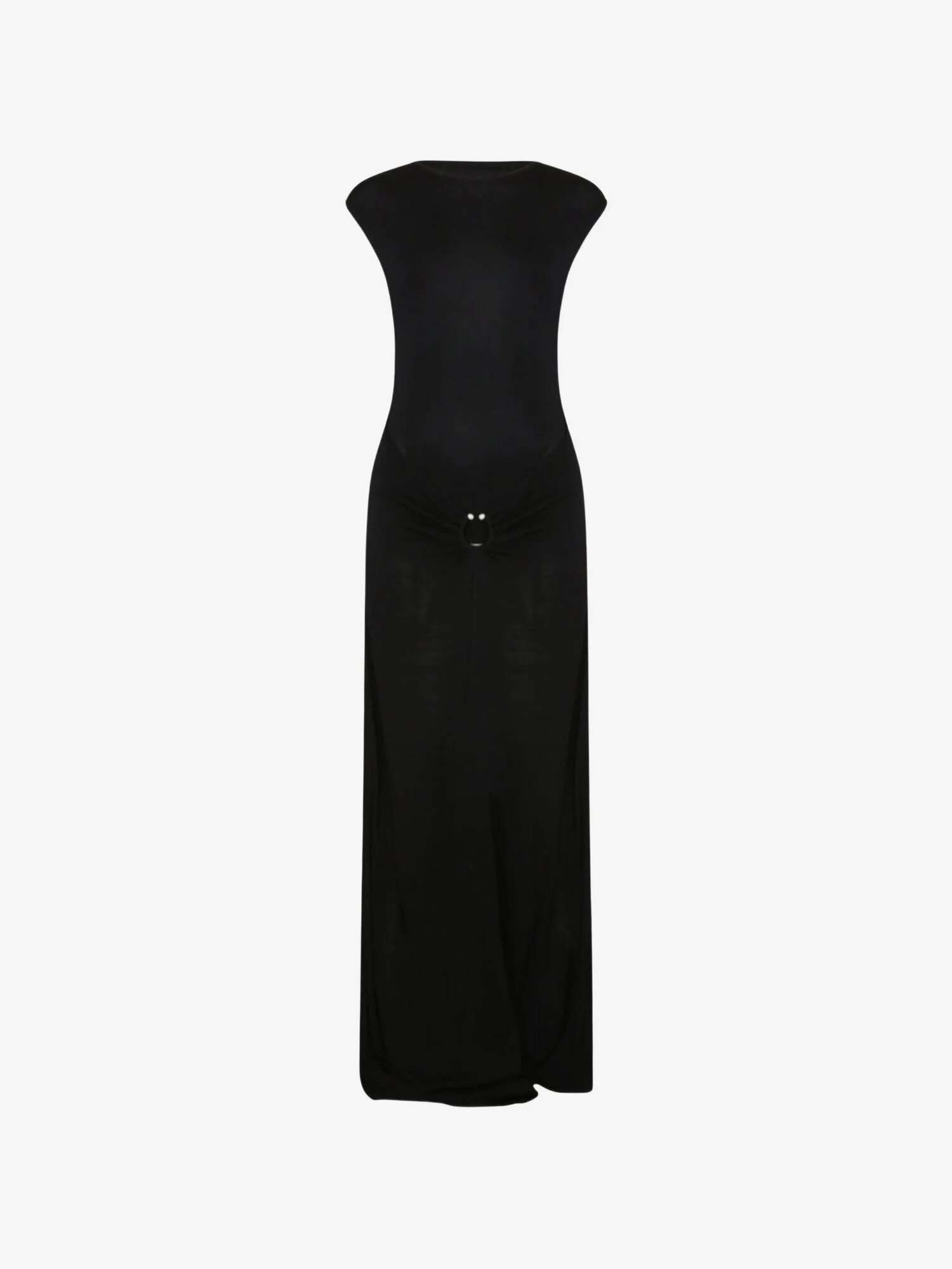 Платье Izaak Azanei Ring-detail boat-neck maxi dress