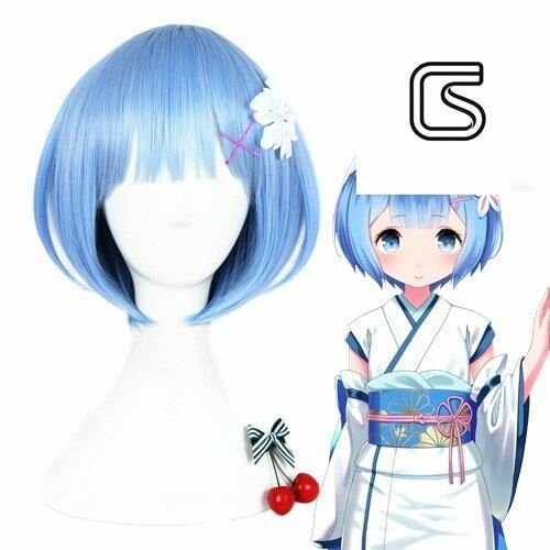 Косплей парик Евангелион Evangelion - Ayanami Rei