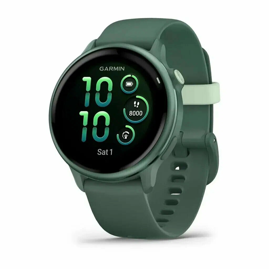 Vivoactive 6 Metallic Jasper Green with Jasper Green Silicone 010-02985-42, регион - HK