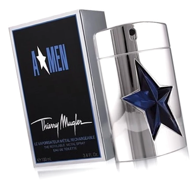 Одеколон Thierry Mugler A Men Metal 100 мл для мужчин - Тьерри Мюглер А Мен Металл