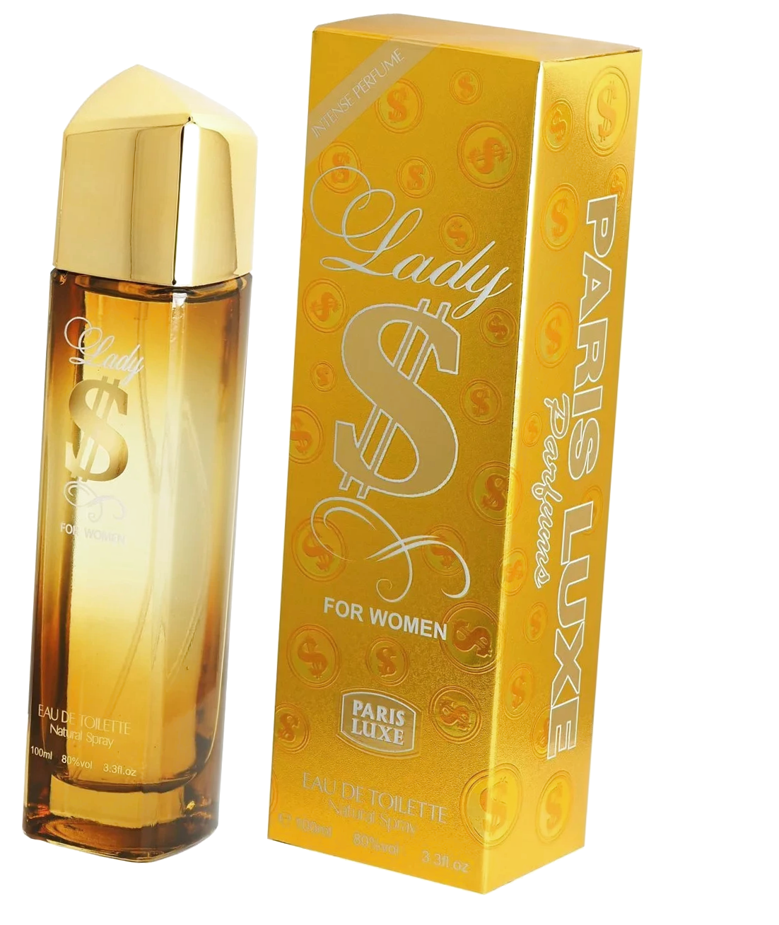 Paris Line Parfums Lady Dollar Intense eau de toilette 100 мл женская - Леди Доллар Интенс
