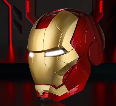 Шлем Железного Человека Iron Man MK5 Manual Gold