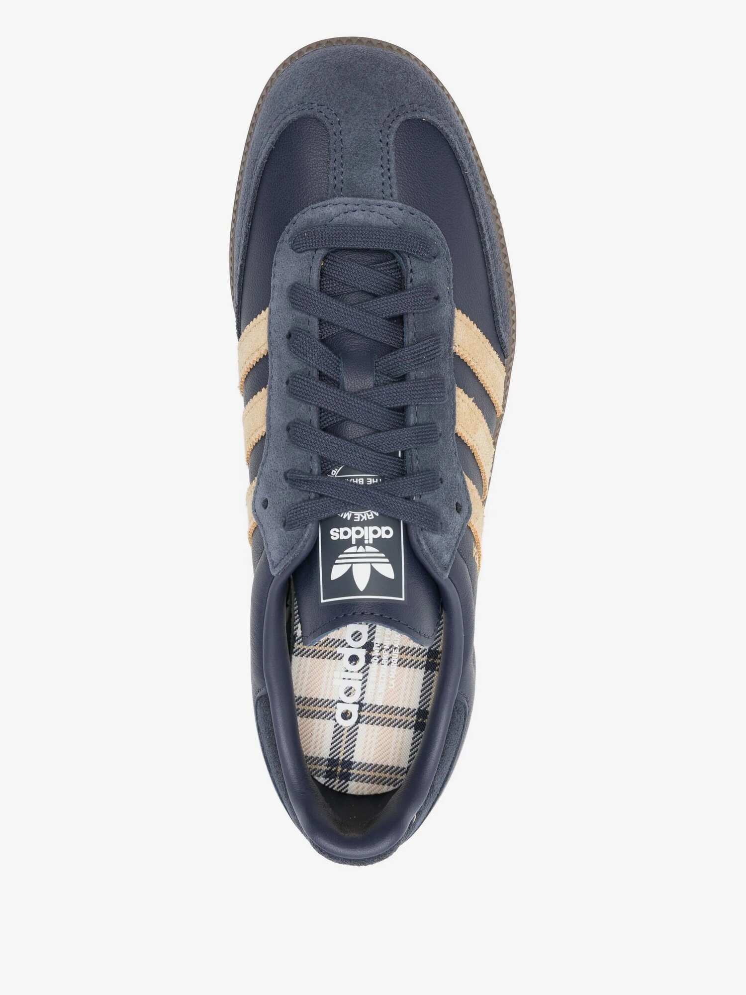 Кроссовки adidas Samba, размер 4, синий — фото 1