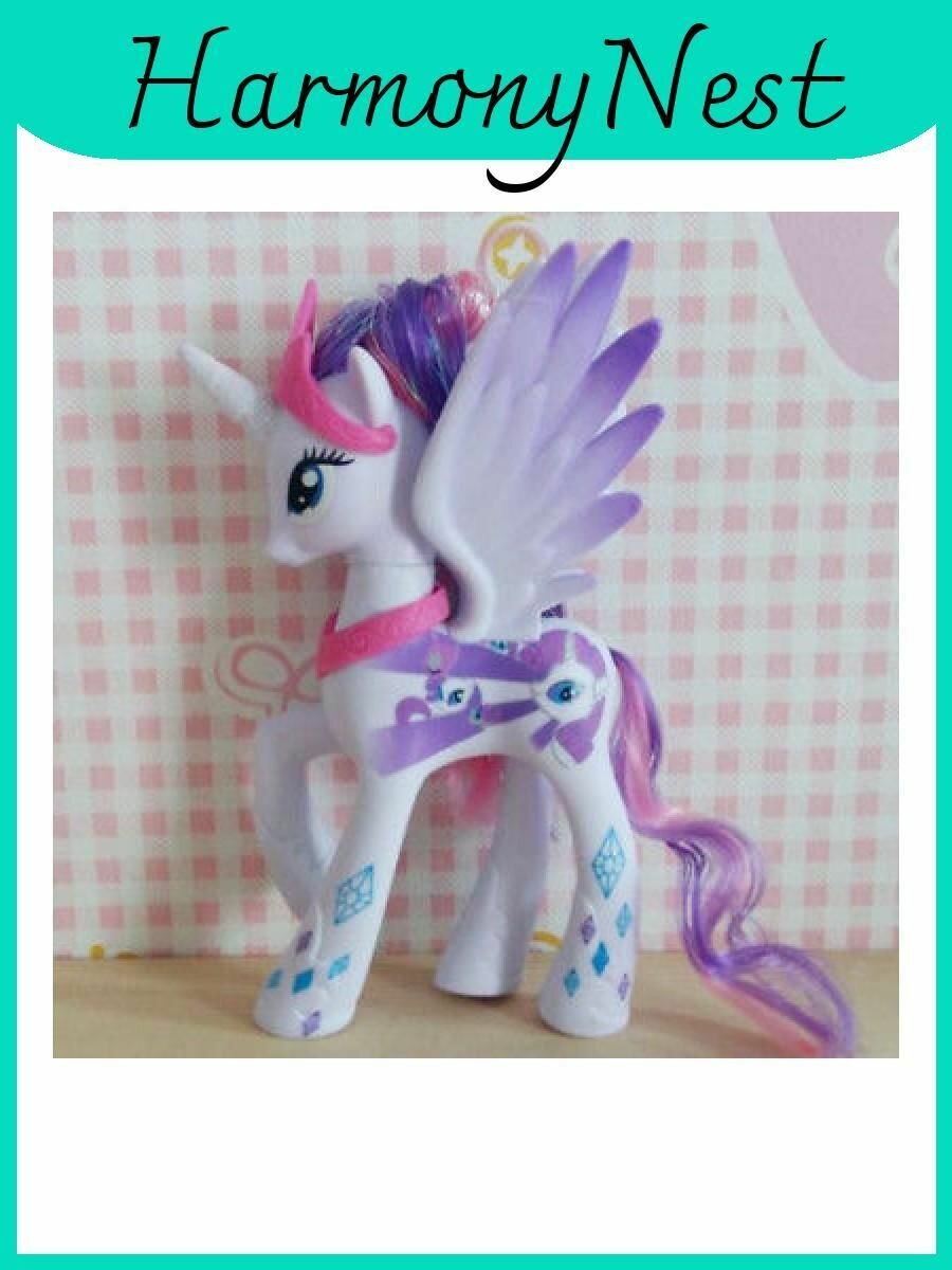 My little pony mlp миниатюрные фигурки 3 дюйма разноцветные милые и выразительные пони для игры рарити