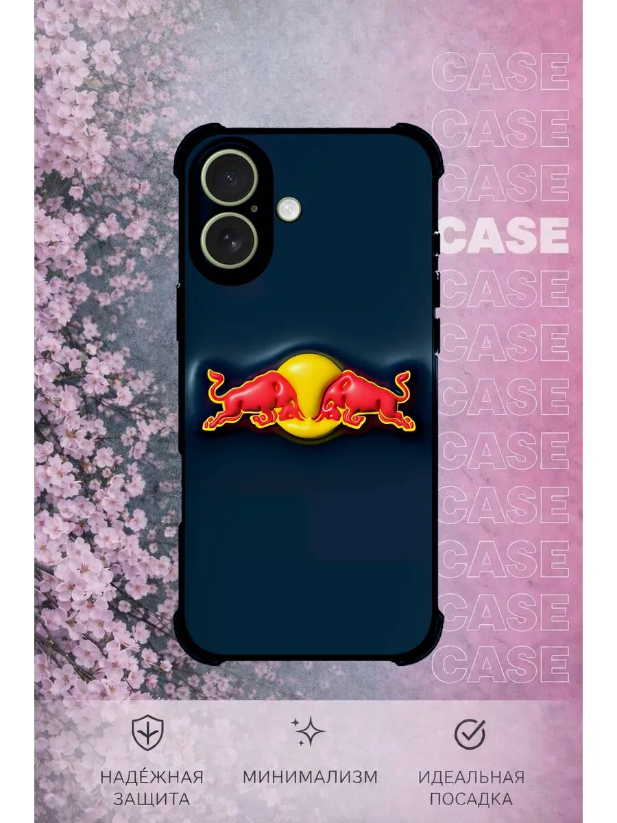Чехол на iPhone 17 с принтом Ред Булл