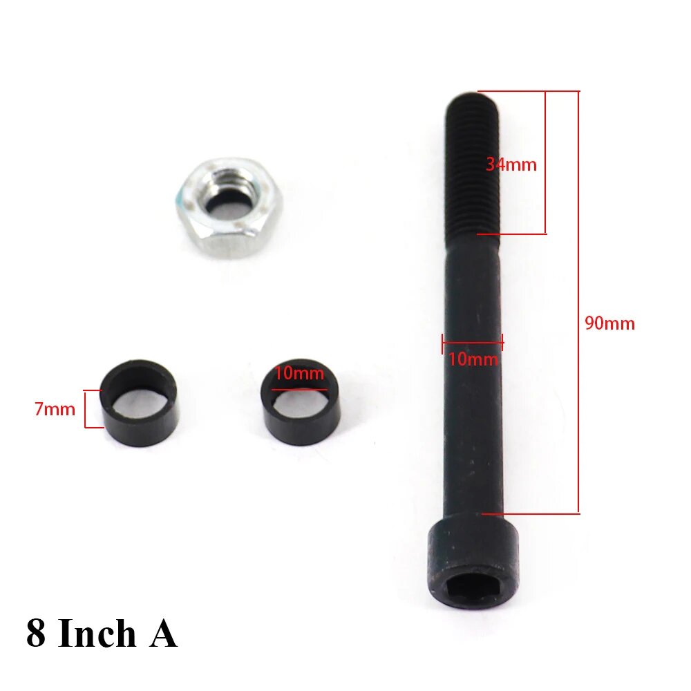 Аксессуары для скутера HTBCCHB 10x90mm 10X100mm 10X160MM для KUGOO M4 10x90mm