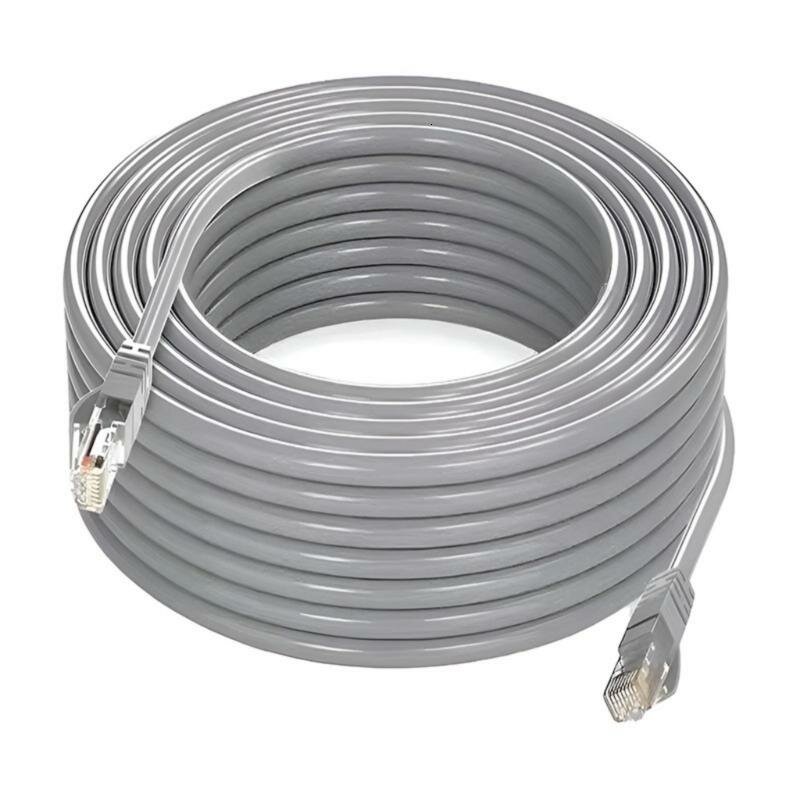 Кабель Ethernet Cat6 RJ45 для роутеров и игровых консолей, Серый - 10m