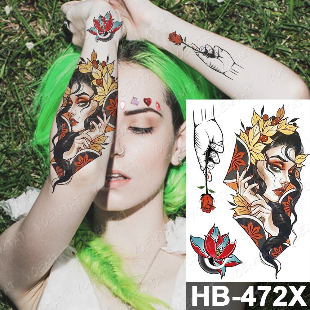 Временные татуировки YOEMTAT HB-X 50-HB472X
