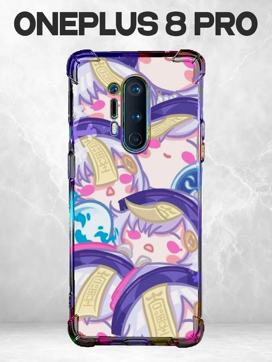 Чехол на Oneplus 8 Pro чиби геншин