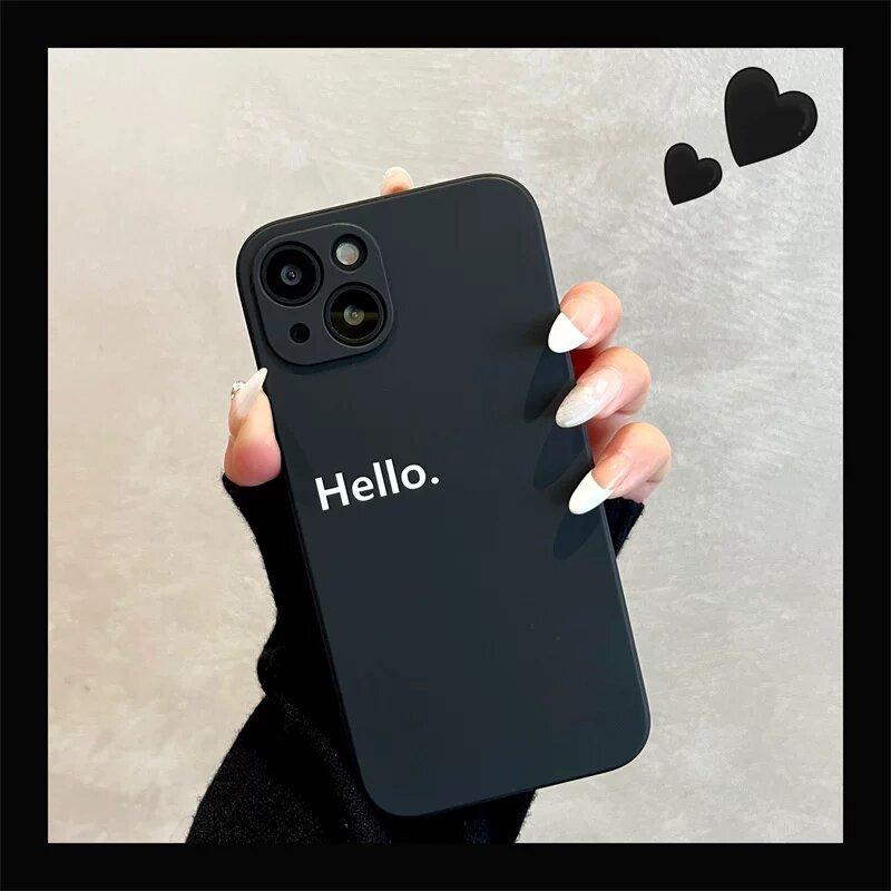 Чехол-защита для iPhone 16, черный базовый, ударопрочный, материал силикон - KT435