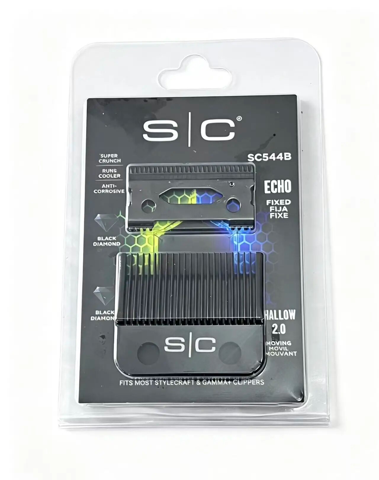 Лезвия SC ECHO SC544B Hallow 2.0, зеленые