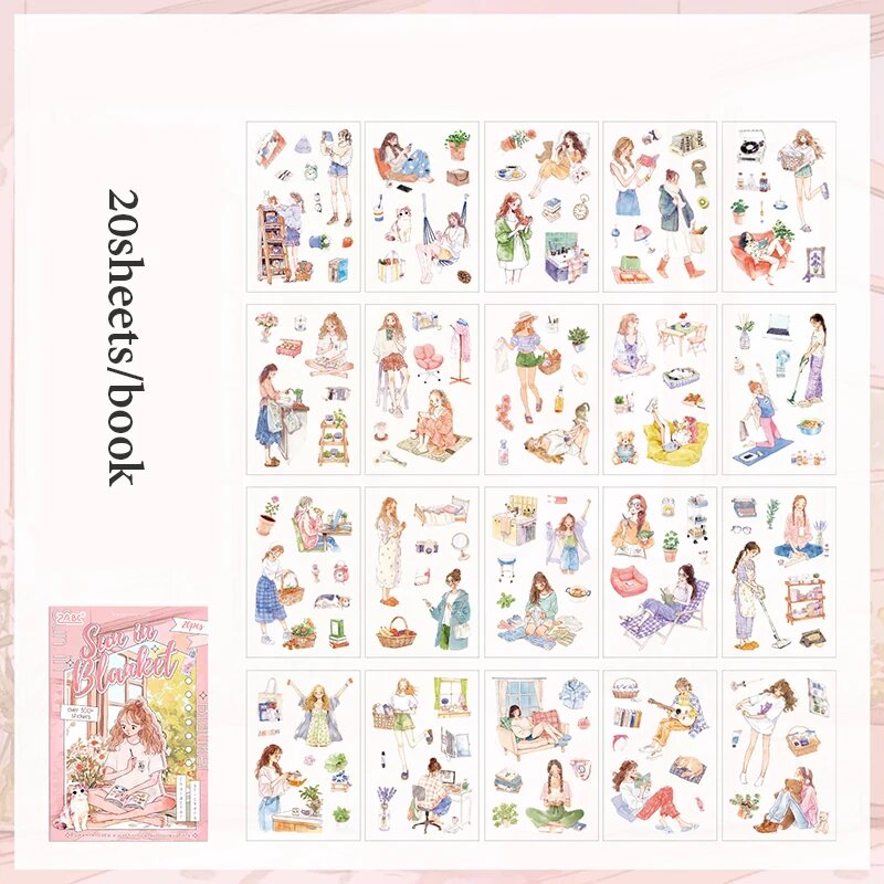 Наклейки декоративные Mr. Paper 20 шт. S31242-1