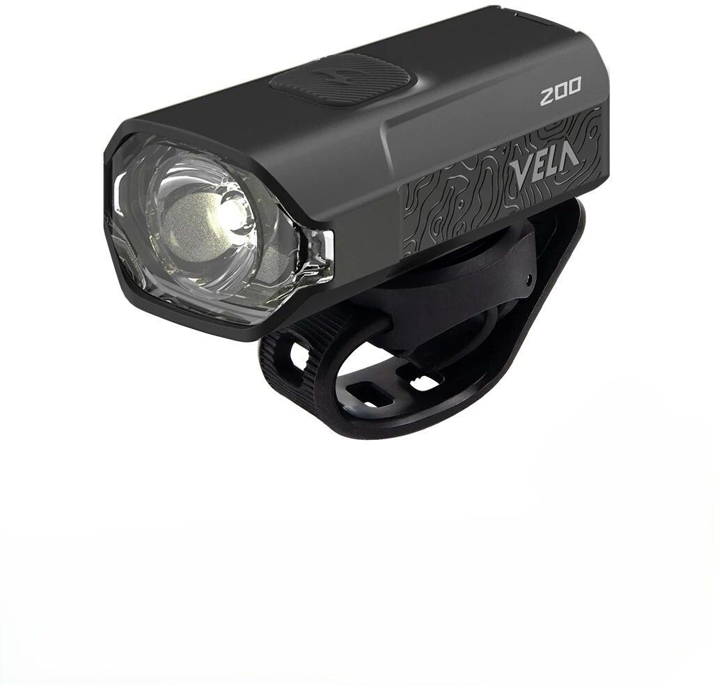 Фонарь передний Moon VELA 200 (C1-Black), 200 Лм, 4 режимов, USBNULLC