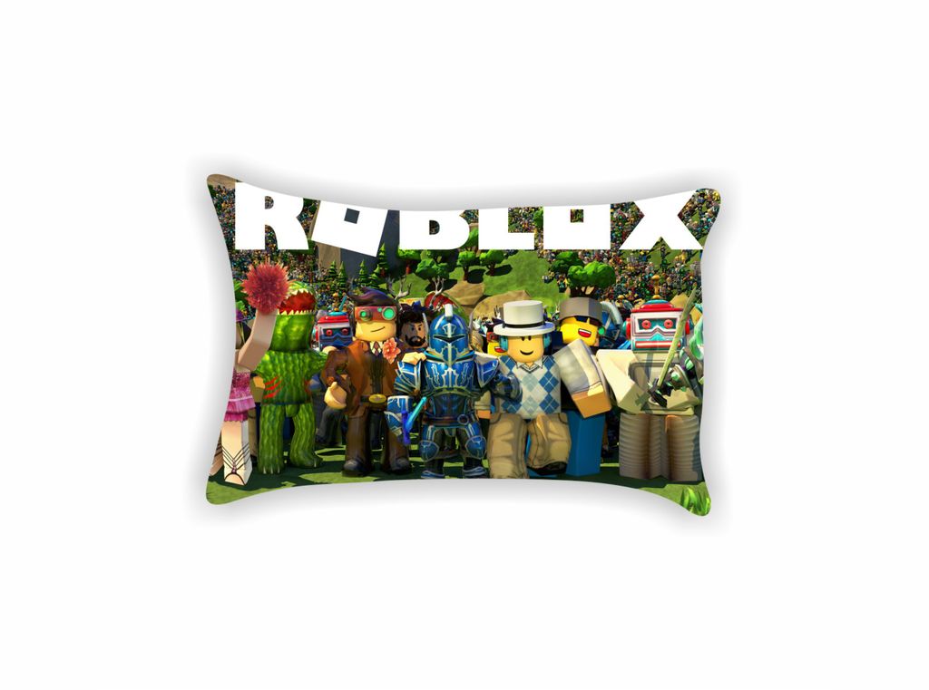 Подушка Роблокс, Roblox №10, Картинка с двух сторон