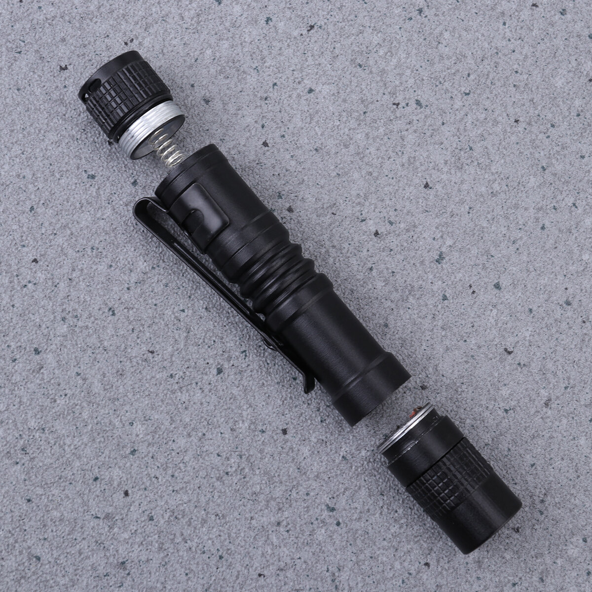 Мини Фонарик На Батарейках С Ультра Ярким LED 1 ААА Батарея Торговля 1 50X1 50X9 10CM