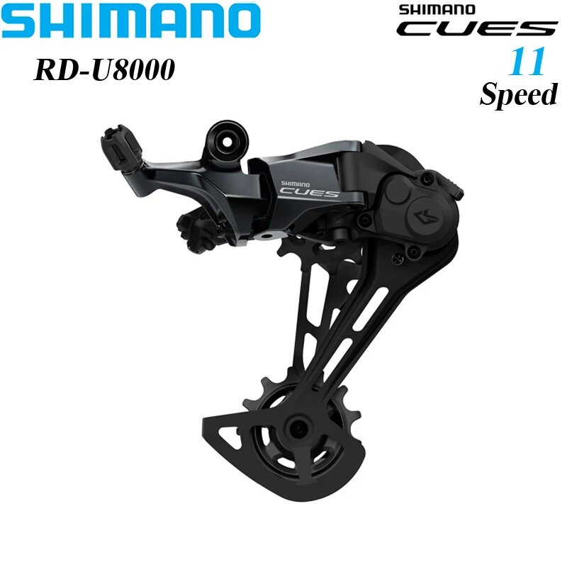 Задний переключатель SHIMANO CUES RD-U8000, 11 скоростей, черный