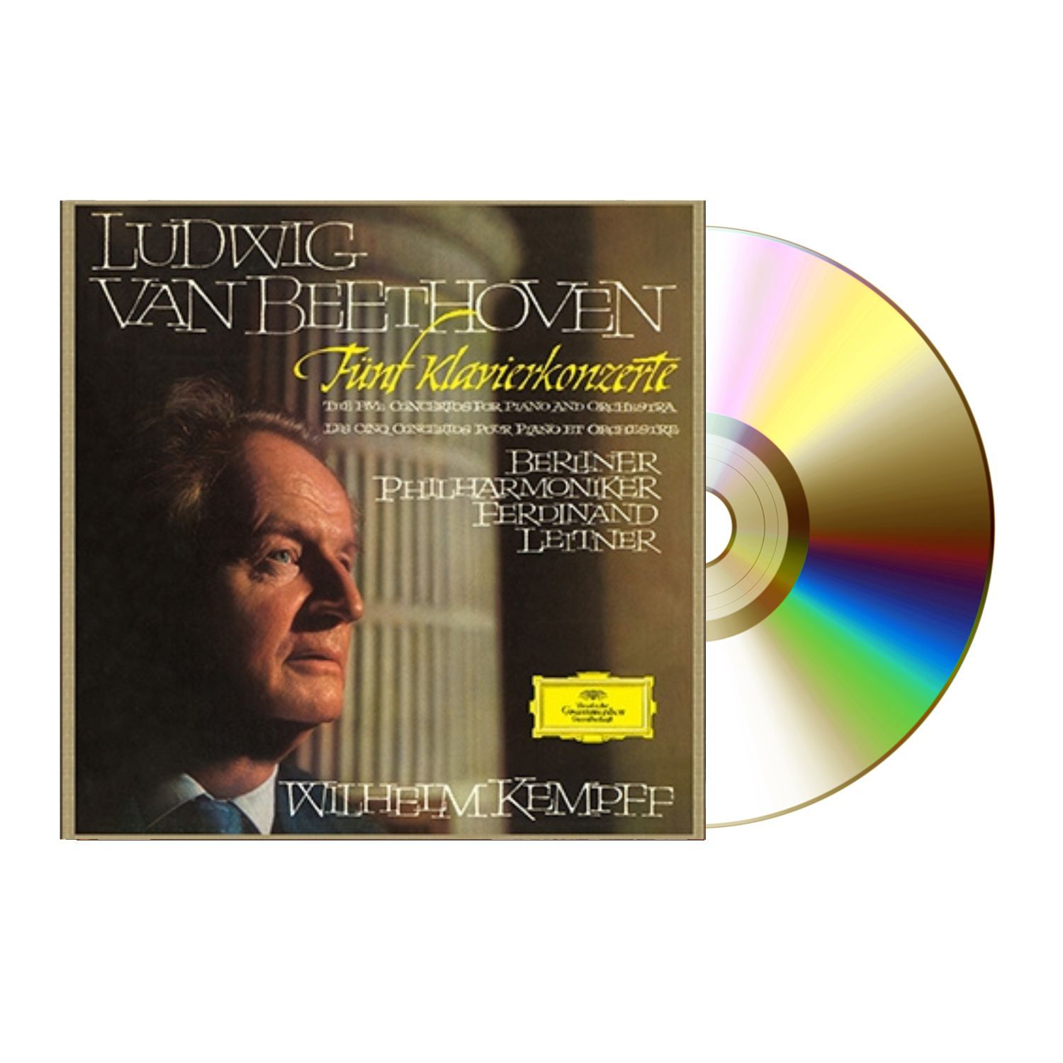Музыка CD Ludwig van Beethoven - Les Cinq Concertos Pour Piano Et Orchestre, 3 x CD