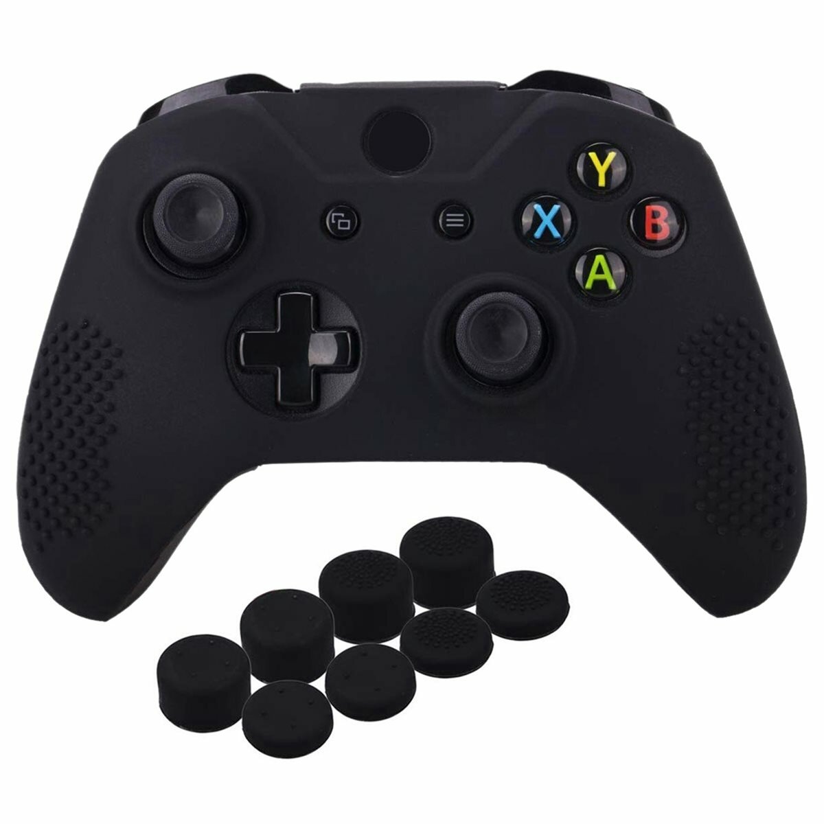 Силиконовый чехол с заклепками для контроллера Microsoft Xbox One X и S x 1 профессиональными ручками большого пальца, 8