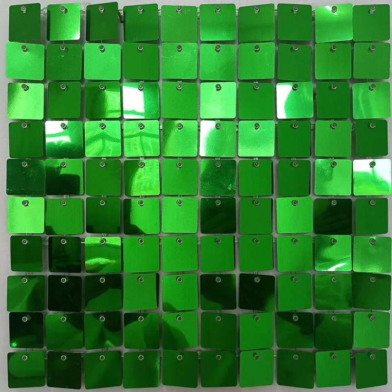 CANYAN Золотые квадратные блестящие панели для фотозон 12 Pcs, Fruit green