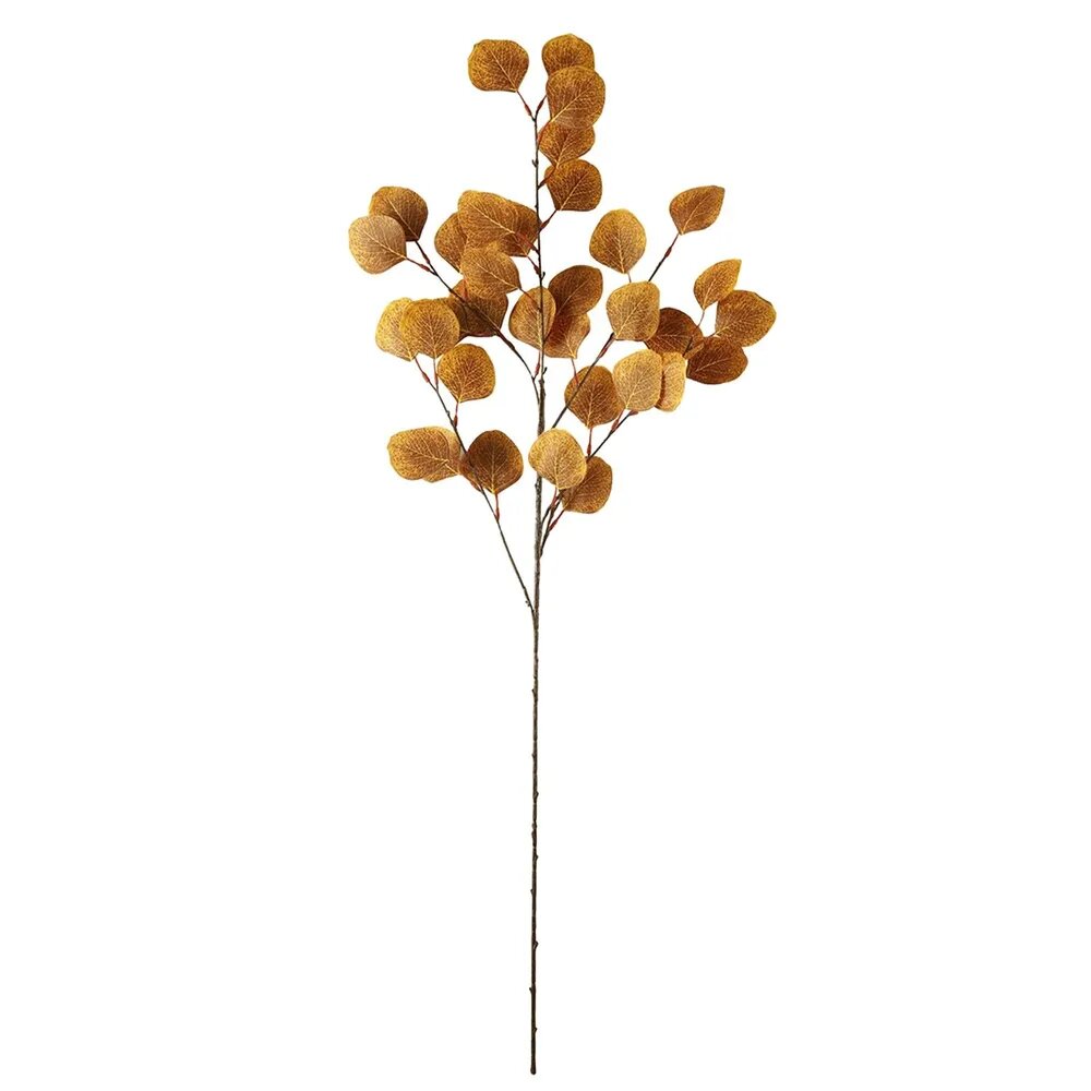 Искусственные ветки эвкалипта для декора интерьера, элегантные декоративные ветви для гостиной, кабинета или спальни, реалистичная композиция