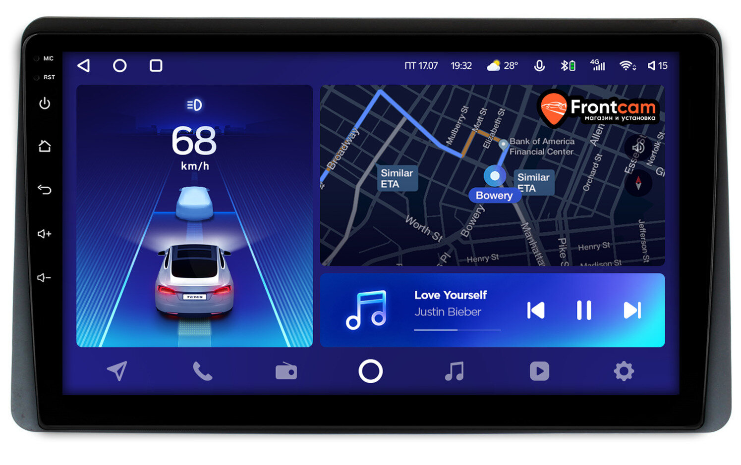 Штатная магнитола Teyes CC2 PLUS 6/128 10" RM-1095 Renault Duster 2 2020-2024 (авто без монитора) Android 10 (4G-SIM, DSP, QLed)