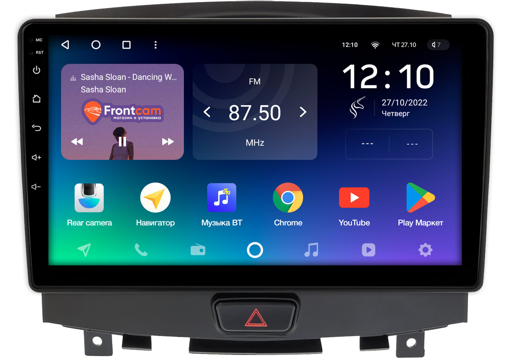 Штатная магнитола Infiniti QX50 2013-2017, EX25 (J50), EX35 (J50), EX37 (J50) 2007-2013 (Тип B, авто с кнопкой TEL) Teyes SPRO PLUS 4/64 9" RM-9-2204