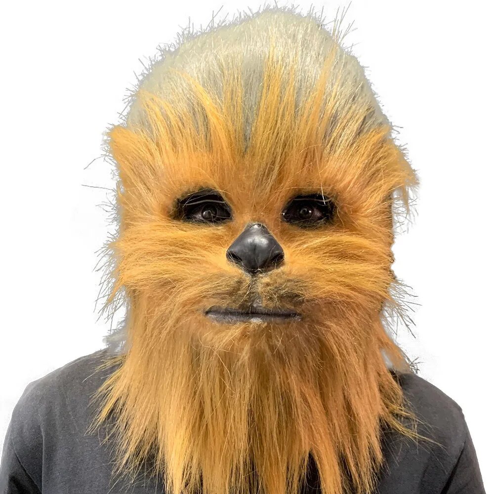 Чубакка, телефон, косплей, страшное животное, орангутан, латексные маски, реквизит для Хэллоуина, карнавала Вечерние