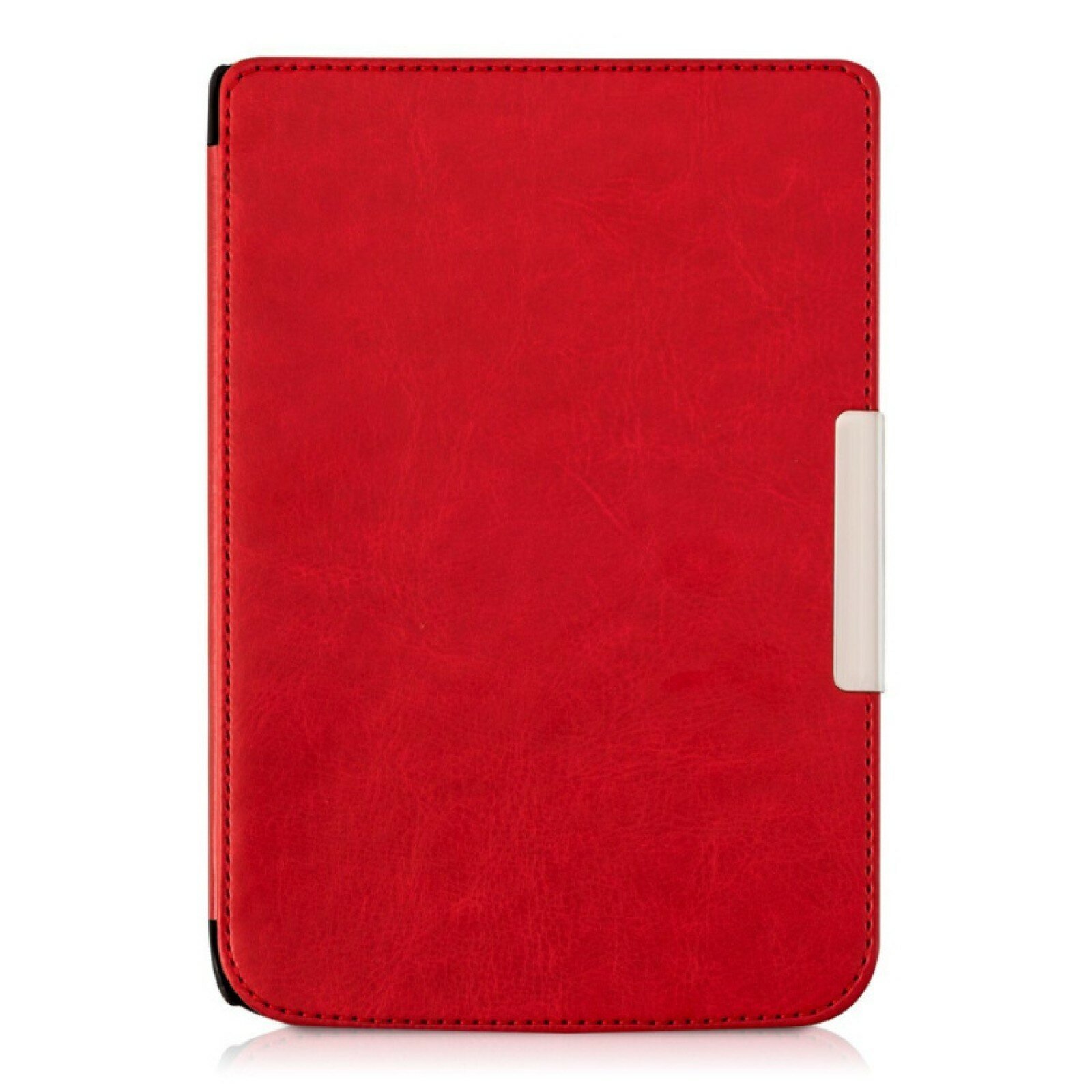 Чехол-книжка MyPads для PocketBook 626 Plus Touch Lux 3 из эко-кожи с магнитной застежкой красный