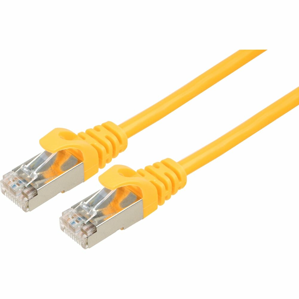 Литой многожильный патч-корд Cablexpert FTP PP6-10M/Y-O