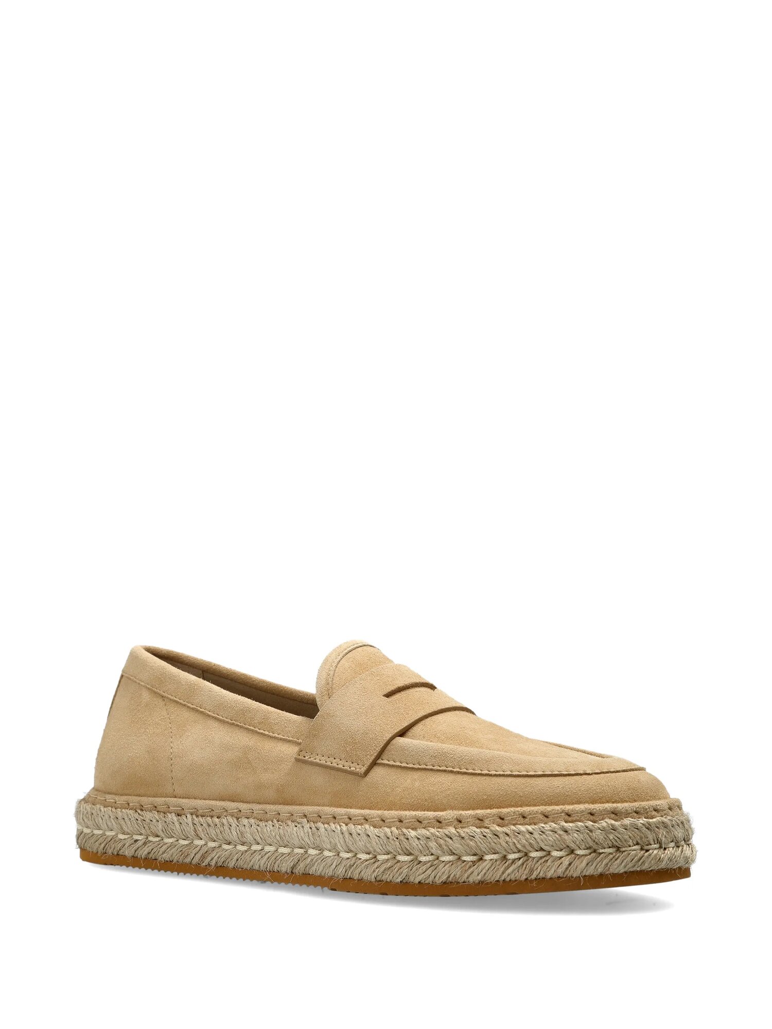 Эспадрильи GIORGIO ARMANI Suede espadrilles, размер 10, разноцветный — фото 1